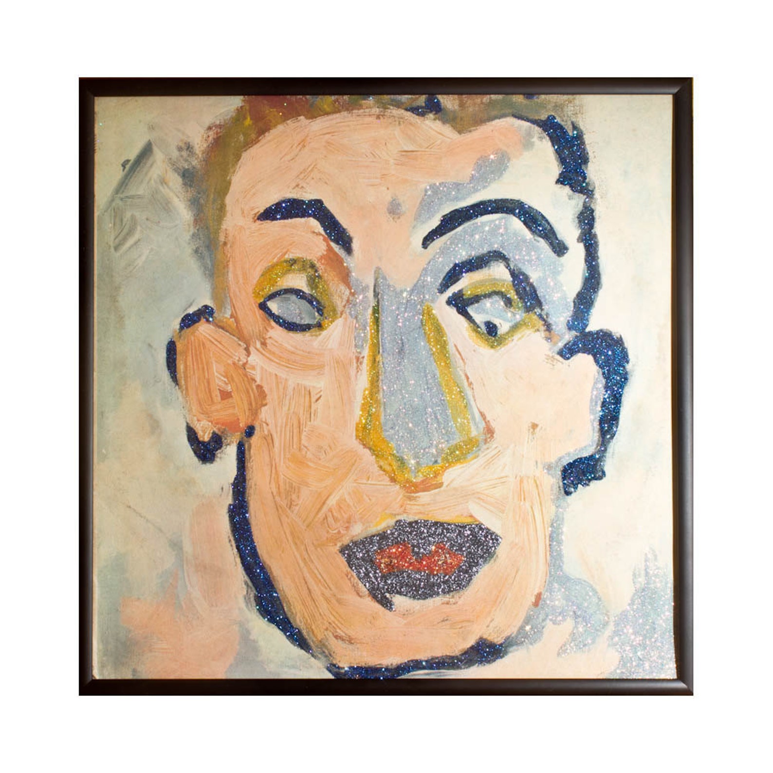 Glittered Bob Dylan Self Portrait Album - Etsy