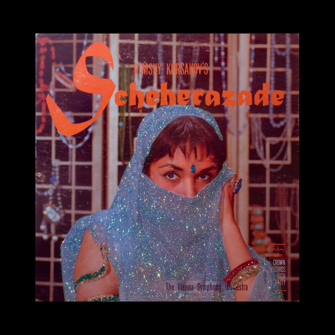 Glittered Scheherezade Album - Etsy