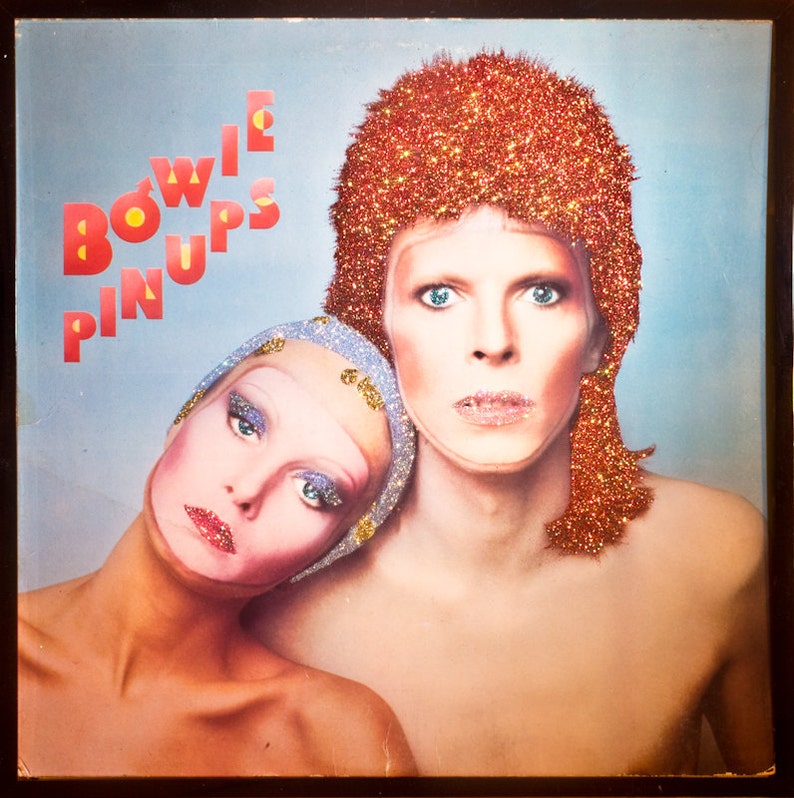 Glittered David Bowie Pin Ups Album - Etsy