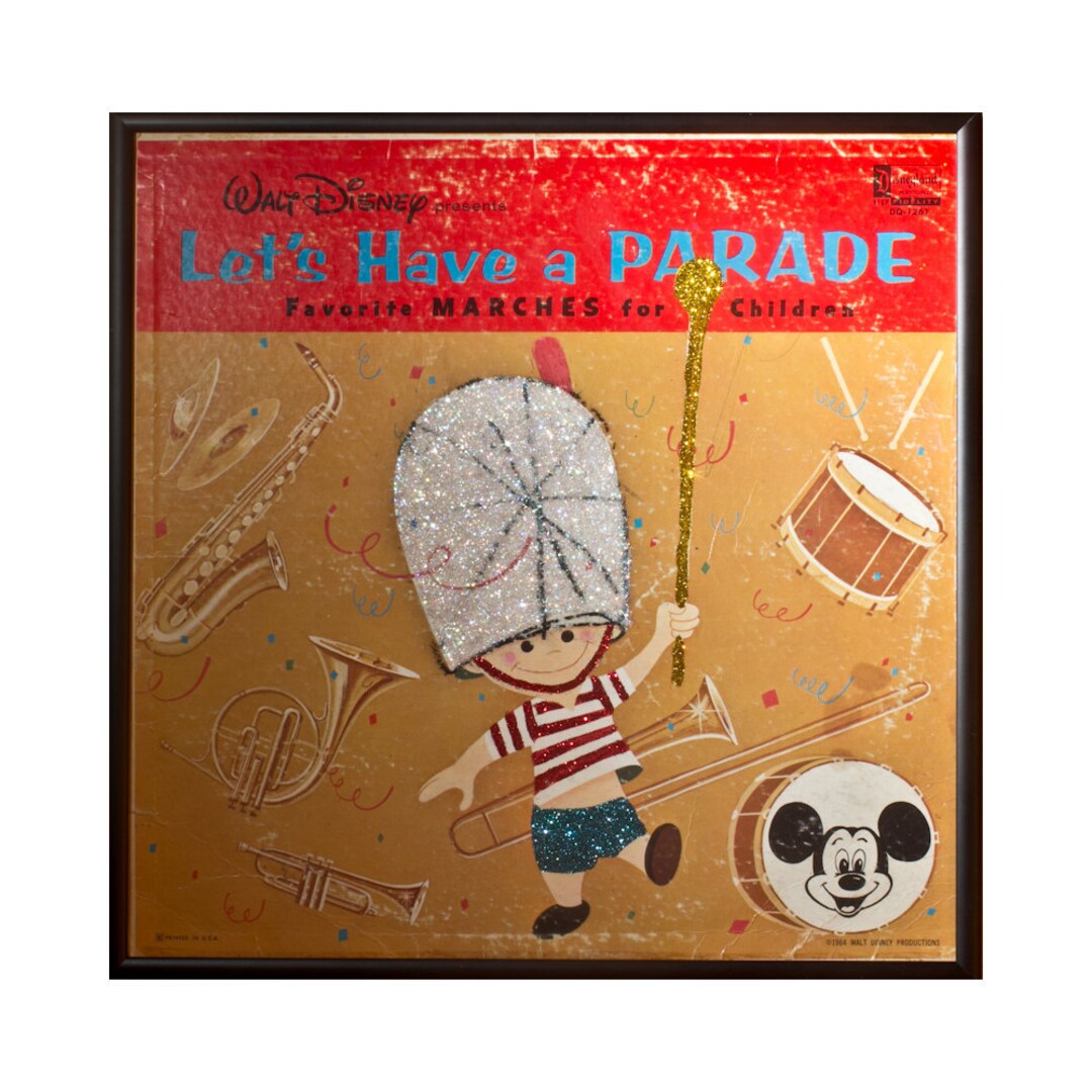Glittered Let's Have A Parade Album - Etsy