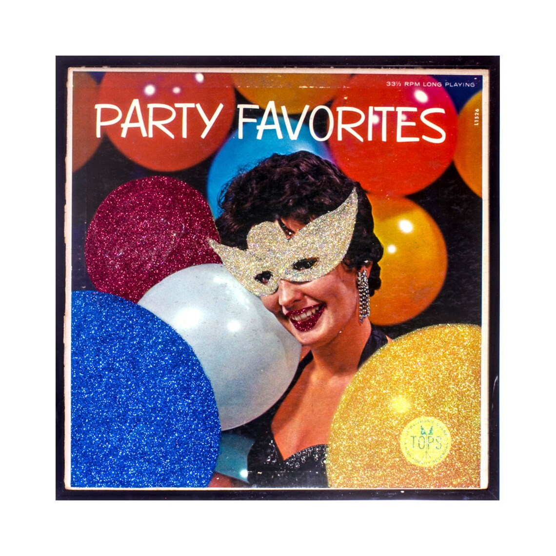 Glittered Party Favorites Album Cover Art - Etsy
