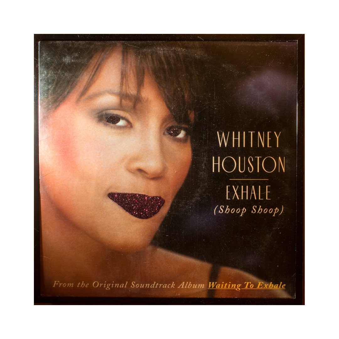 Glittered Whitney Houston Exhale Album - Etsy