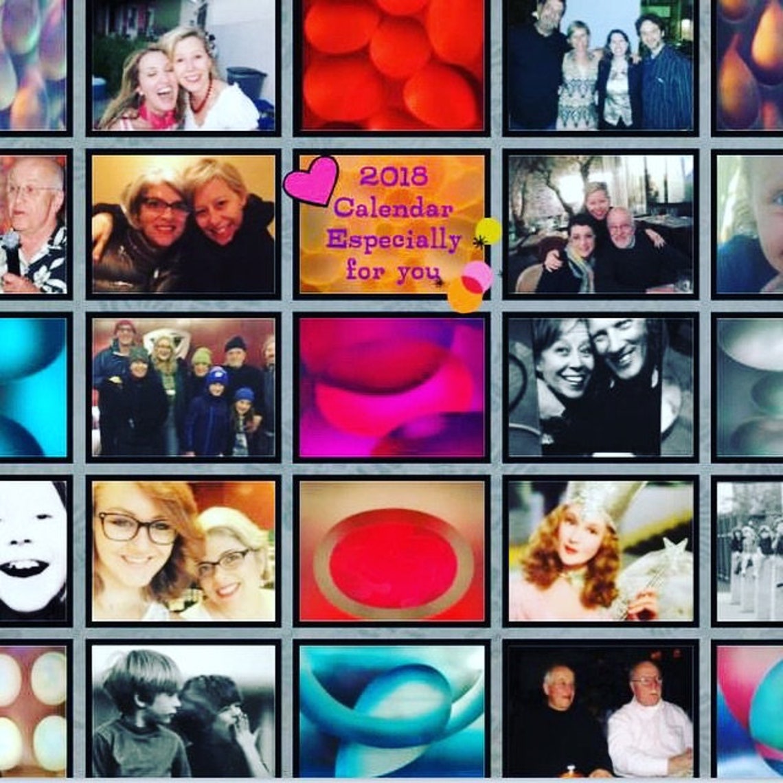 Personalized 2019 Calendar Just for You With You Friends and | Etsy