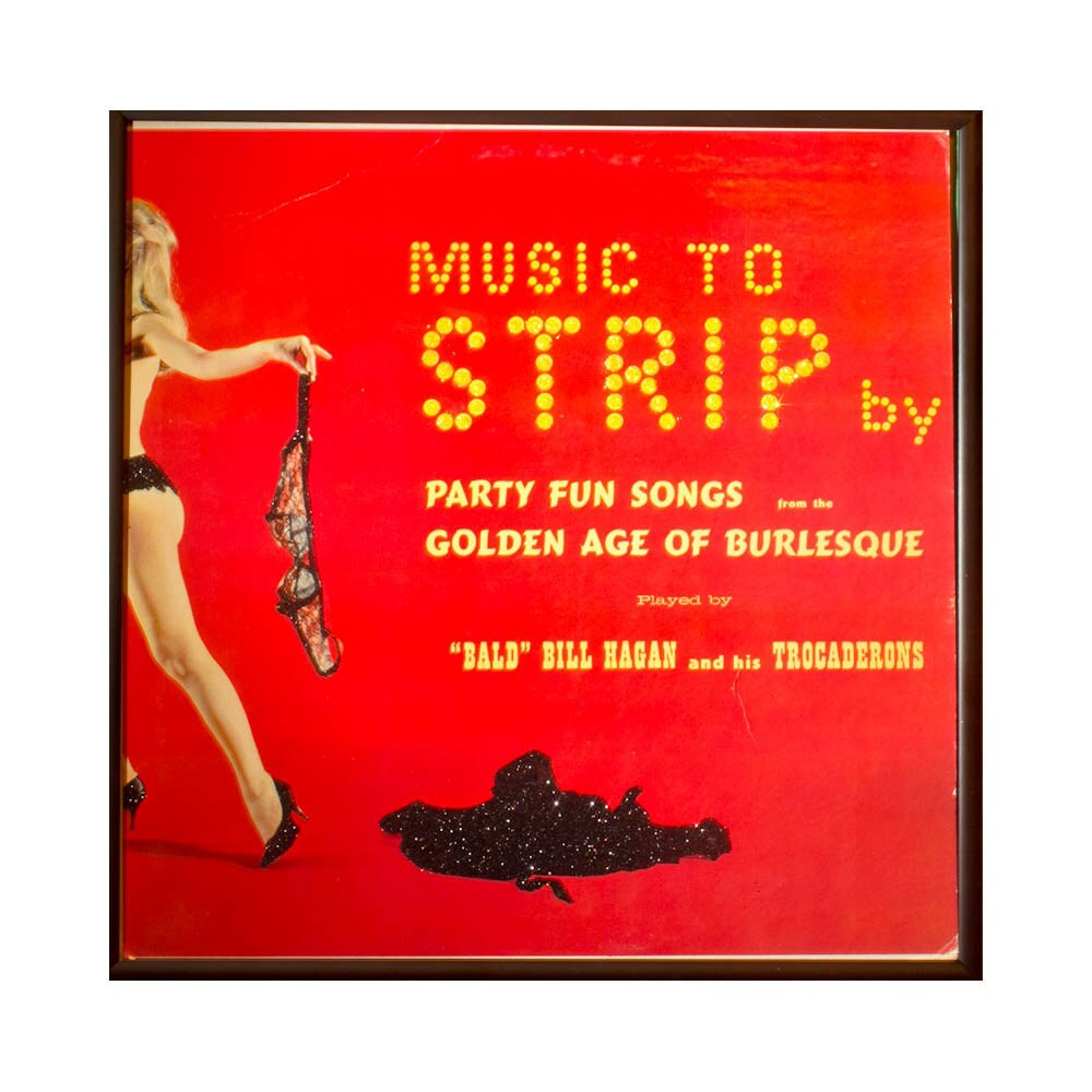 Glittered Music to Strip to Album - Etsy