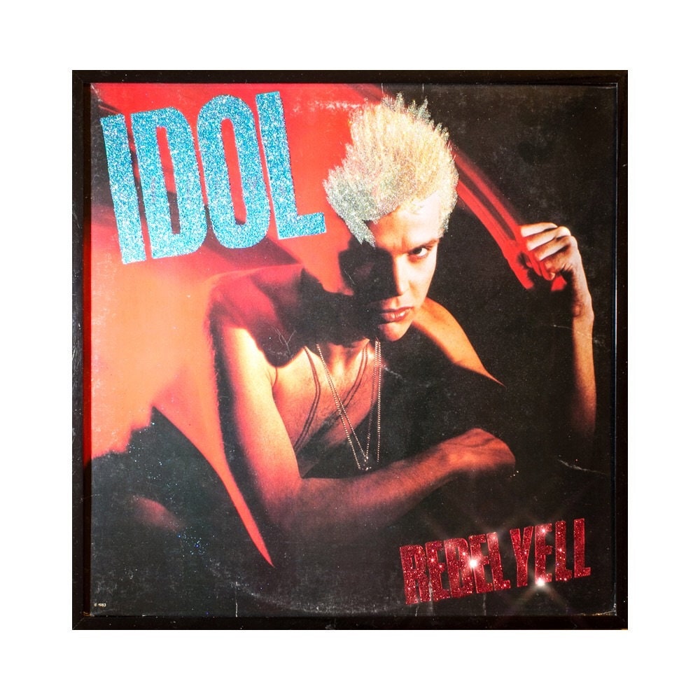 Billy Idol Rebel Yell Album Cover
