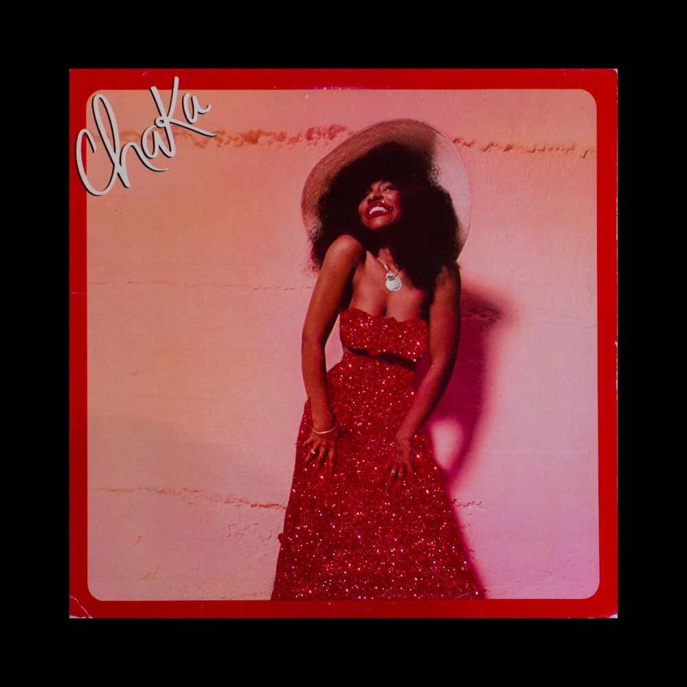 Glittered Chaka Kahn Chaka Album Etsy