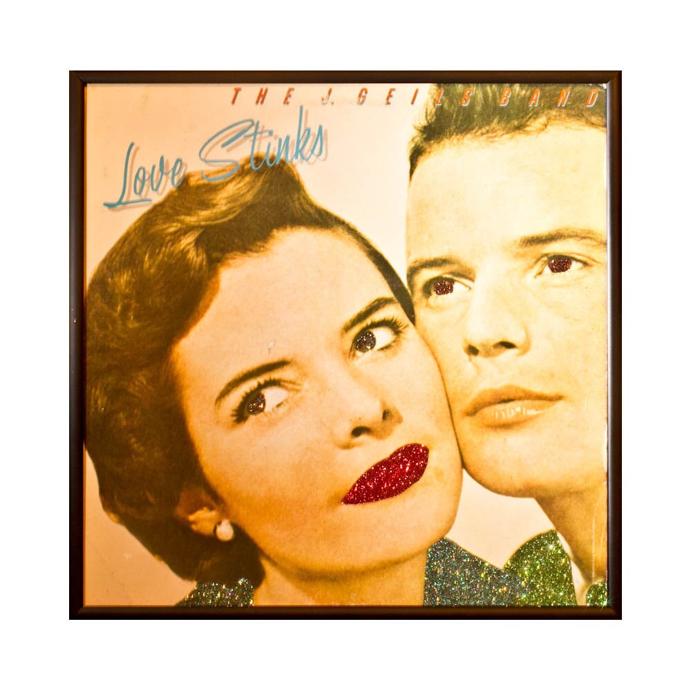 Glittered J Geils Band Love Stinks Album - Etsy