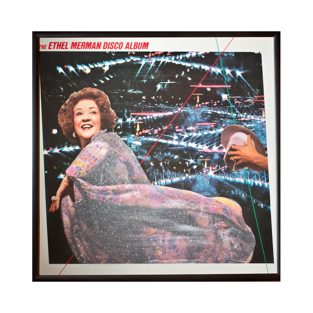 Glittered Ethel Merman Disco Album | Etsy