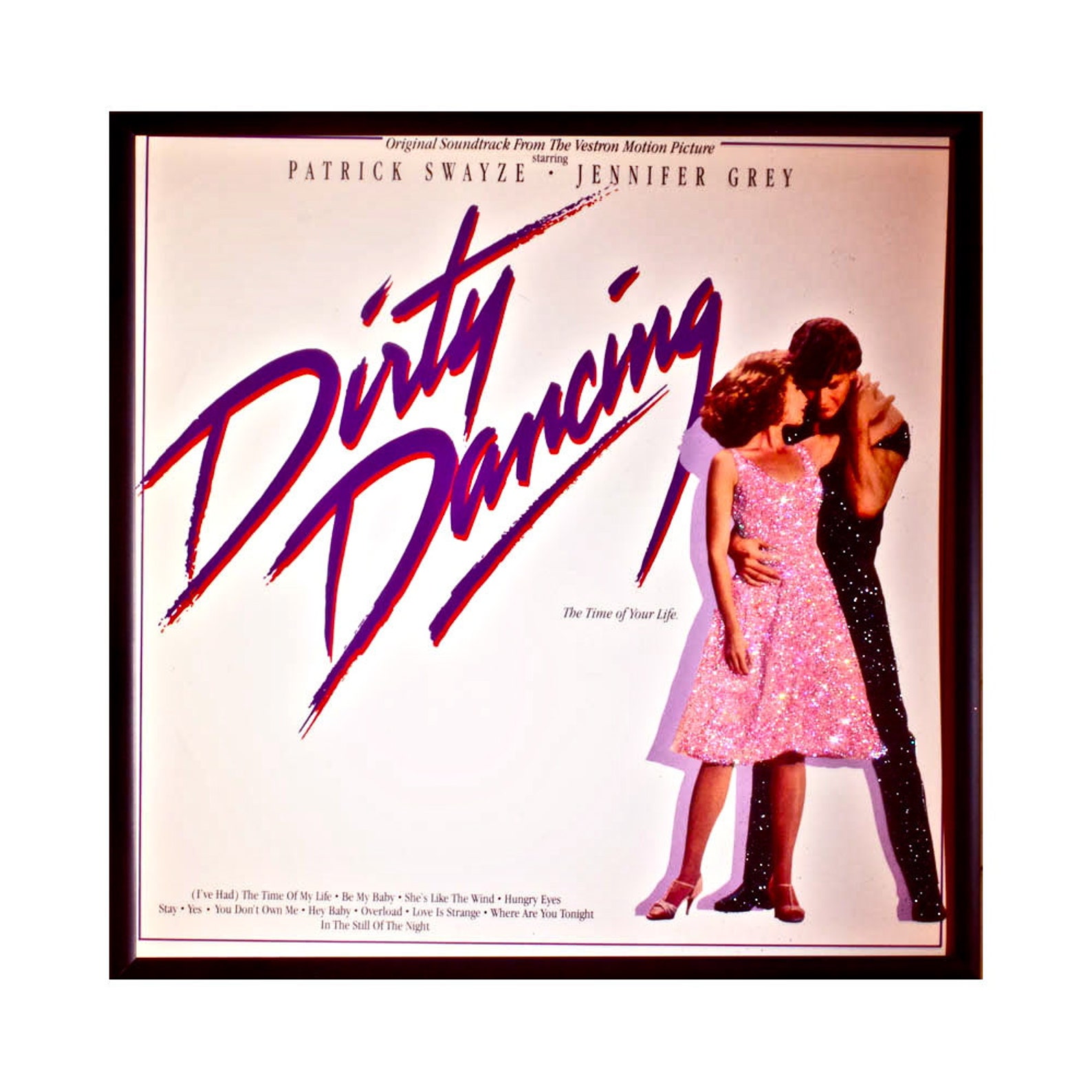 Glittered Dirty Dancing Album - Etsy