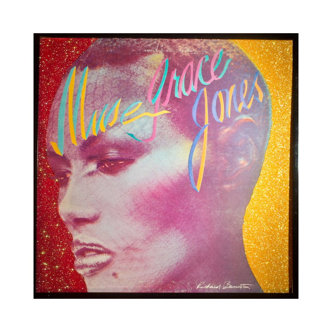 Glittered Grace Jones Muse Album - Etsy