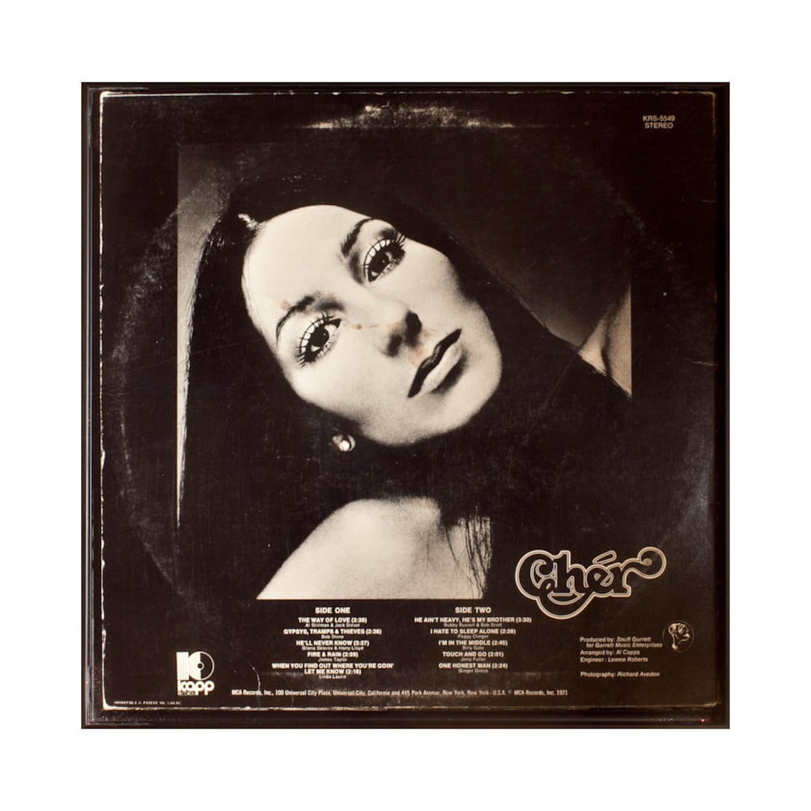 Glittered Cher Gypsies Tramps and Thieves Album - Etsy