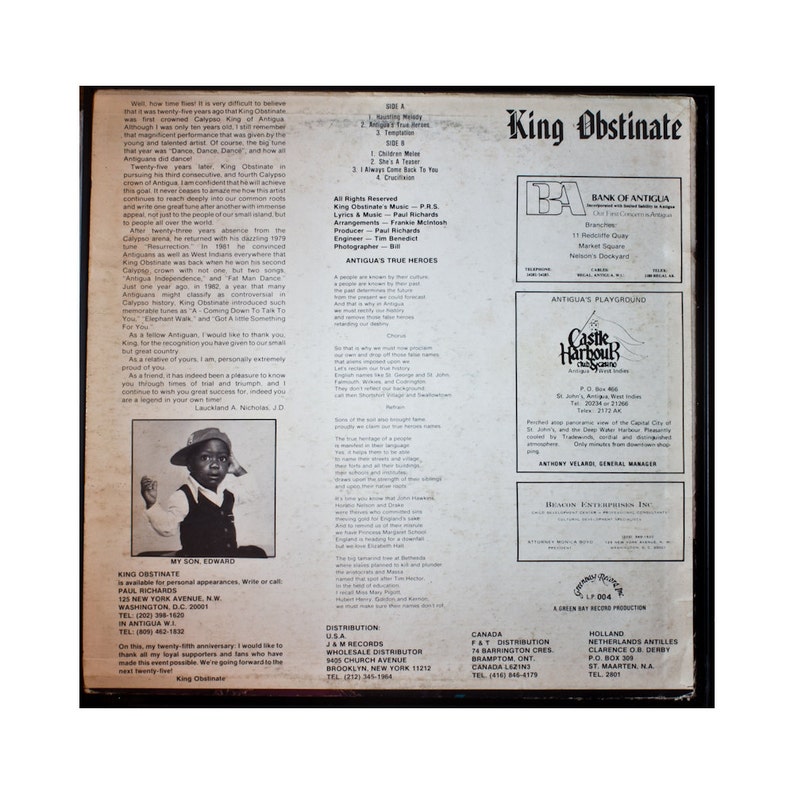Glittered King Obstinate Album - Etsy