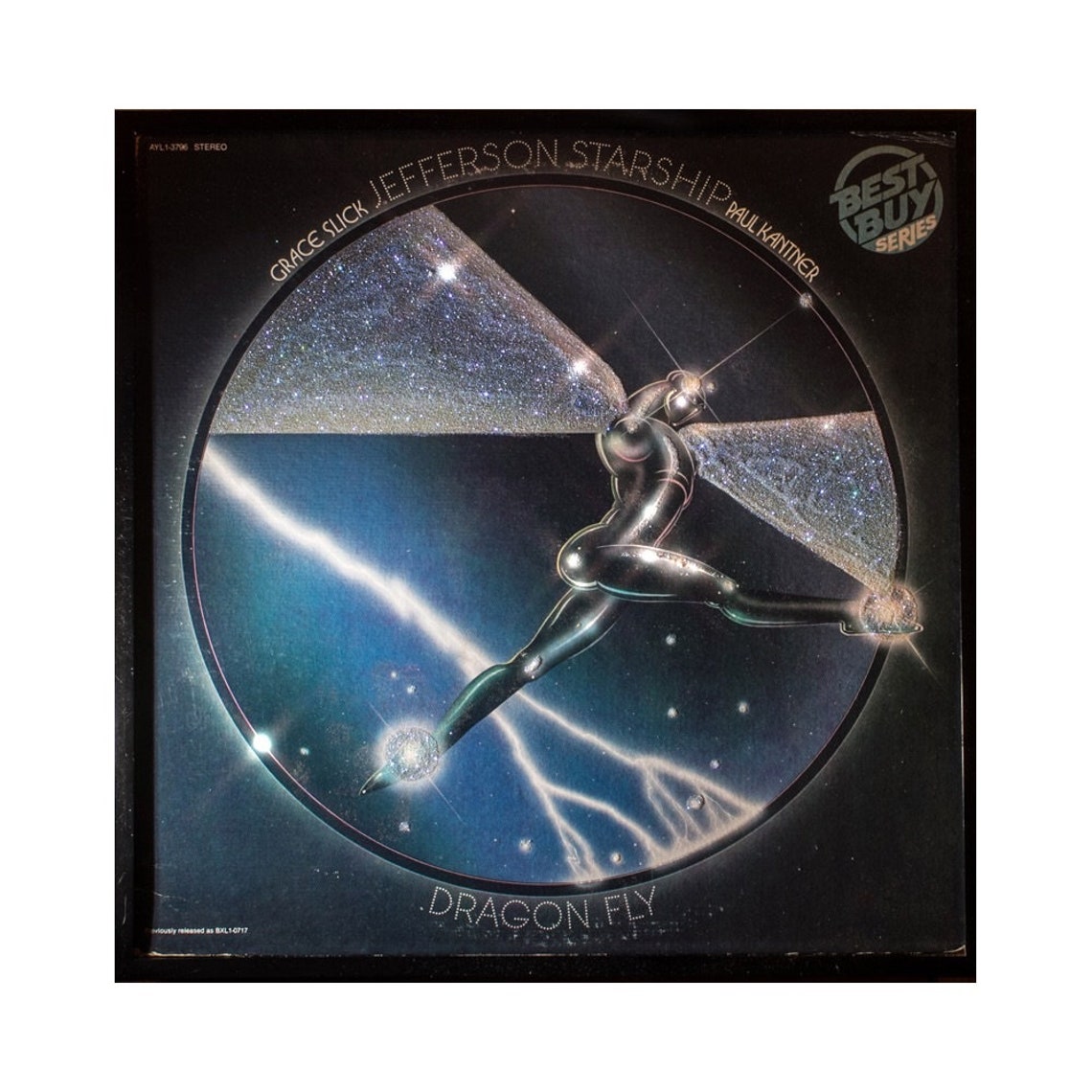 Glittered Jefferson Starship Dragon Fly Album - Etsy