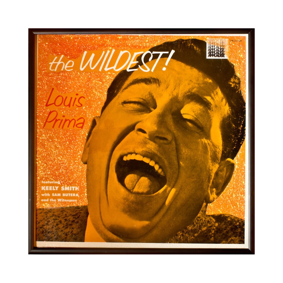 Glittered Louis Prima the Wildest Album - Etsy