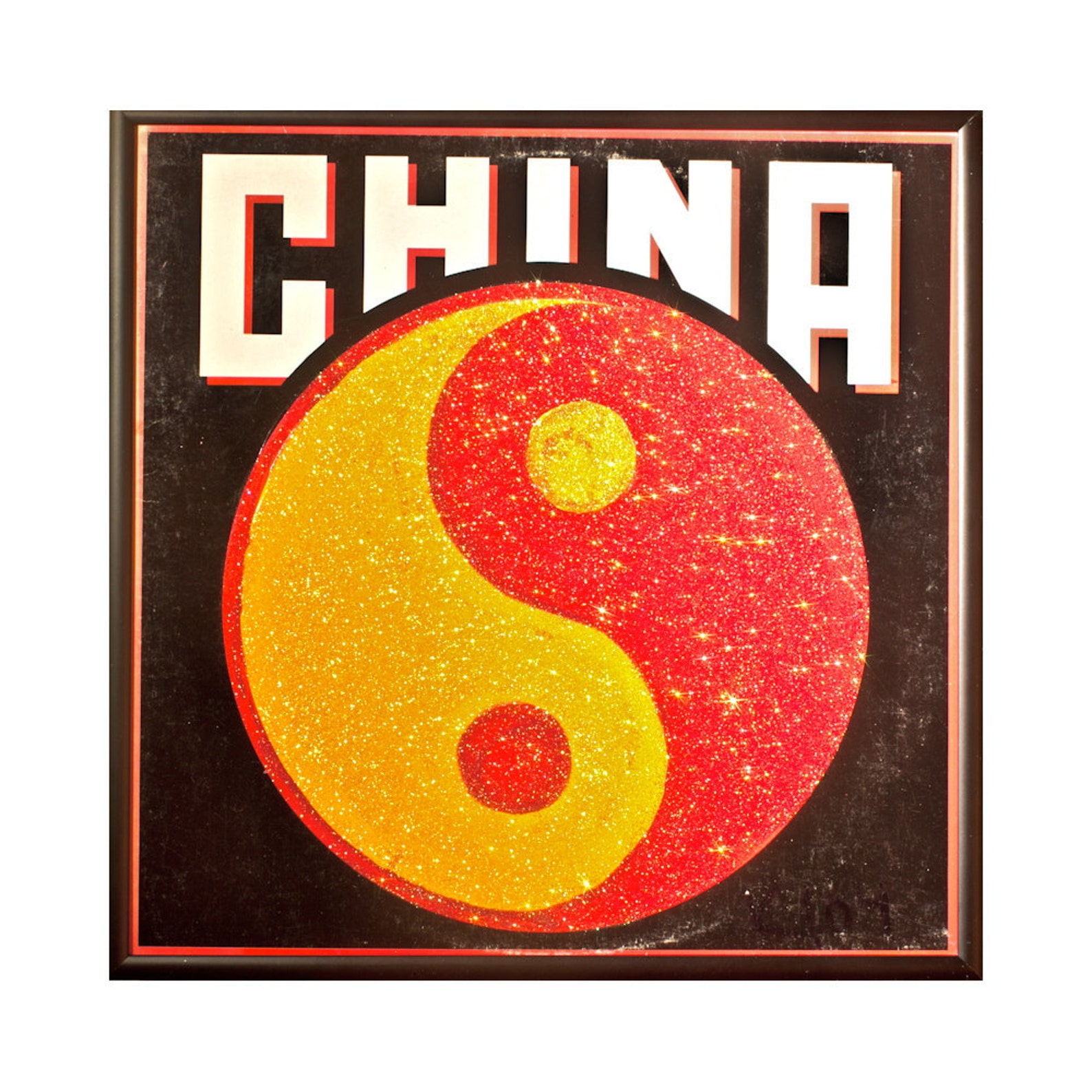 Glittered China Album - Etsy