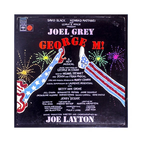 Glittered George M Album Cover Art - Etsy