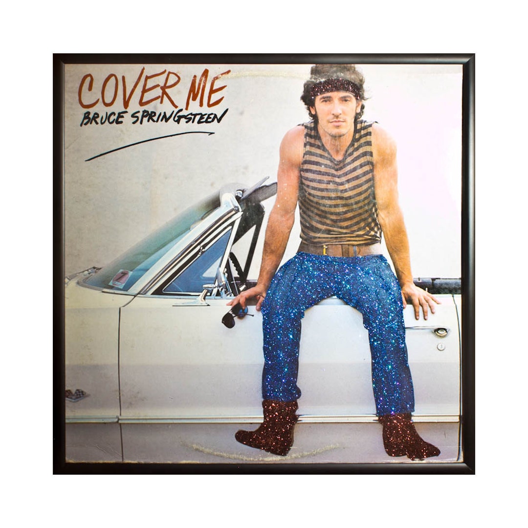 Glittered Bruce Springsteen Cover Me Album - Etsy