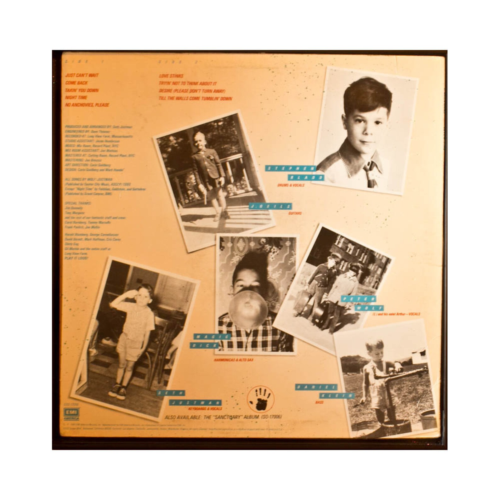 Glittered J Geils Band Love Stinks Album - Etsy