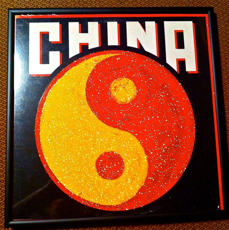 Glittered China Album - Etsy