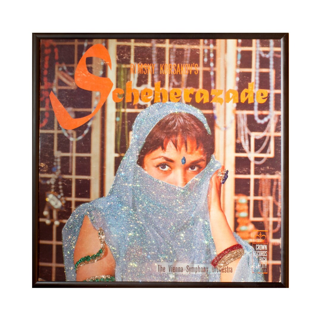 Glittered Scheherezade Album - Etsy