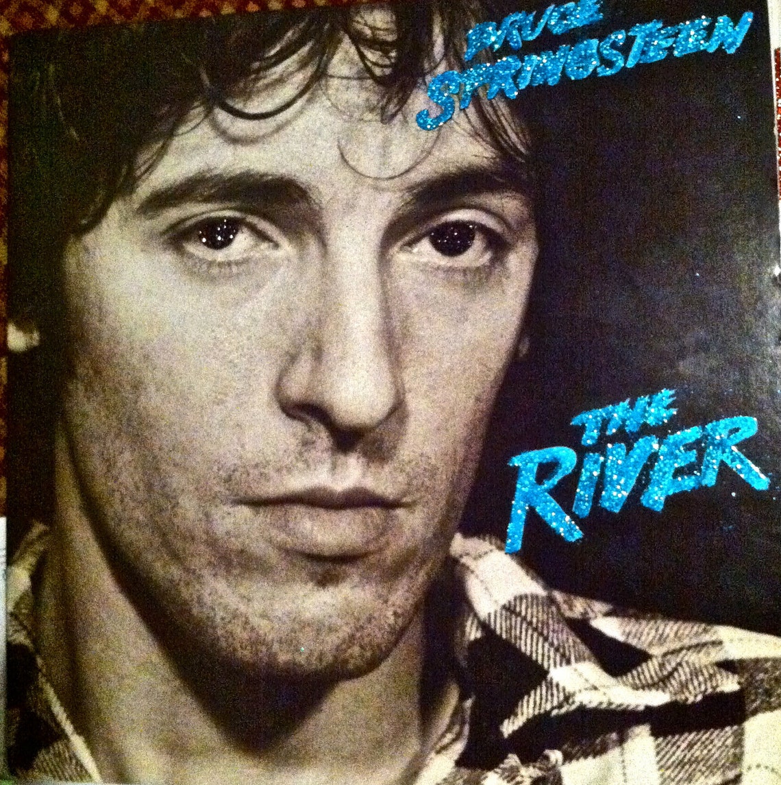 Glittered Bruce Springsteen River Album - Etsy