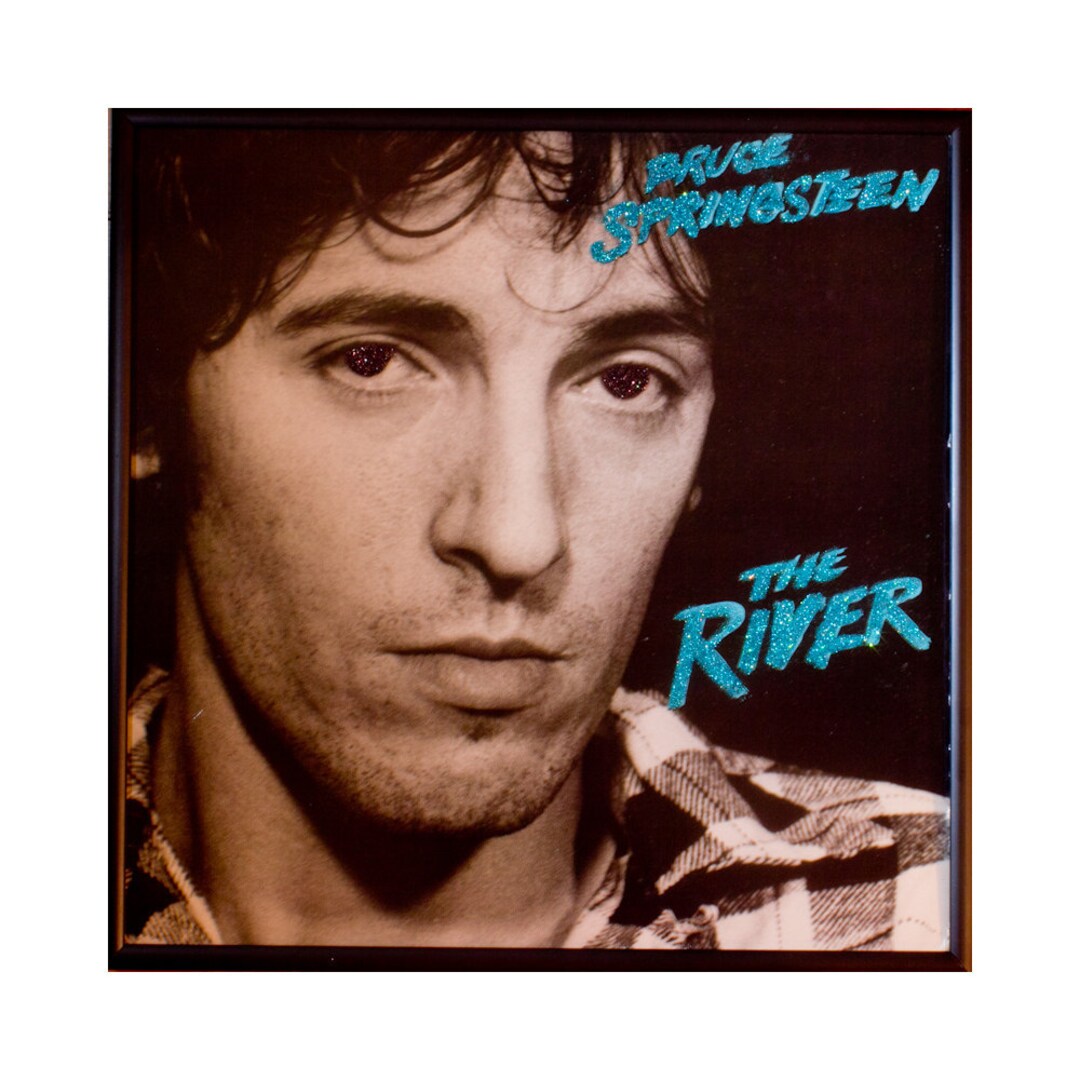 Glittered Bruce Springsteen River Album - Etsy