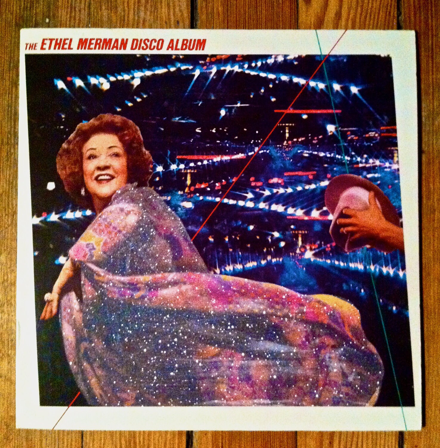 Glittered Ethel Merman Disco Album | Etsy