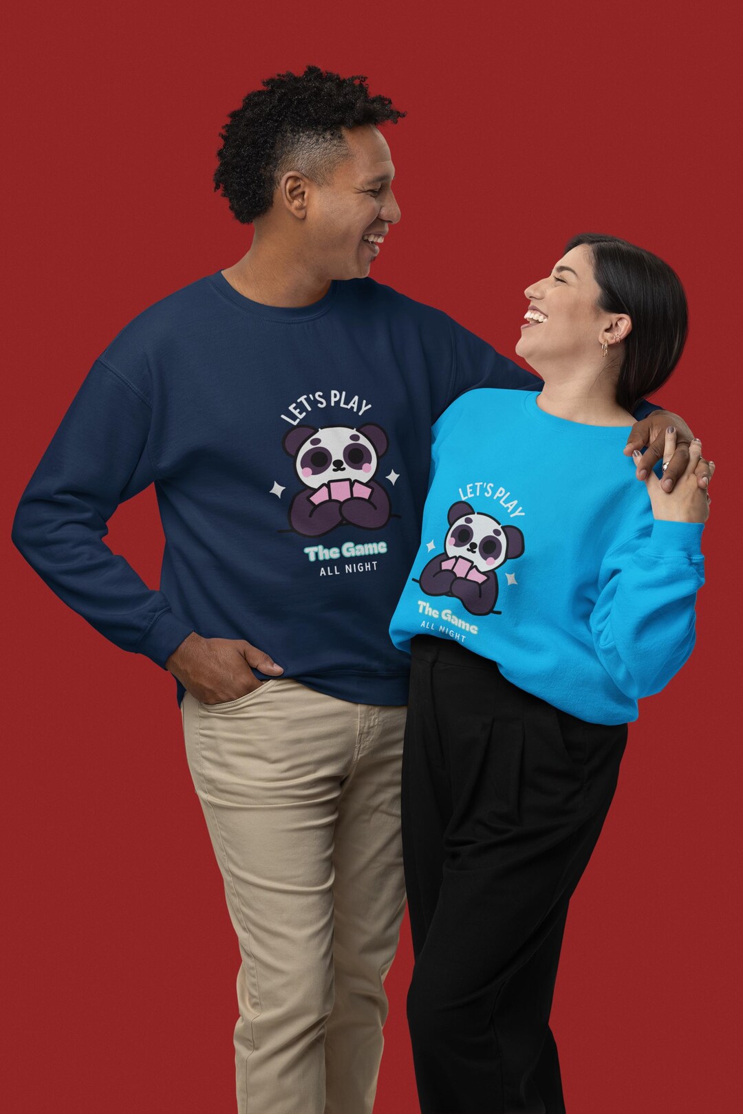 Let's Play a Game Cute Sweatshirt, Funny Game Lover Gift, Cozy Jumper ...