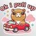 Capybara Kawaii Clipart Digital Download, Ok I Pull up Meme, Capybara ...