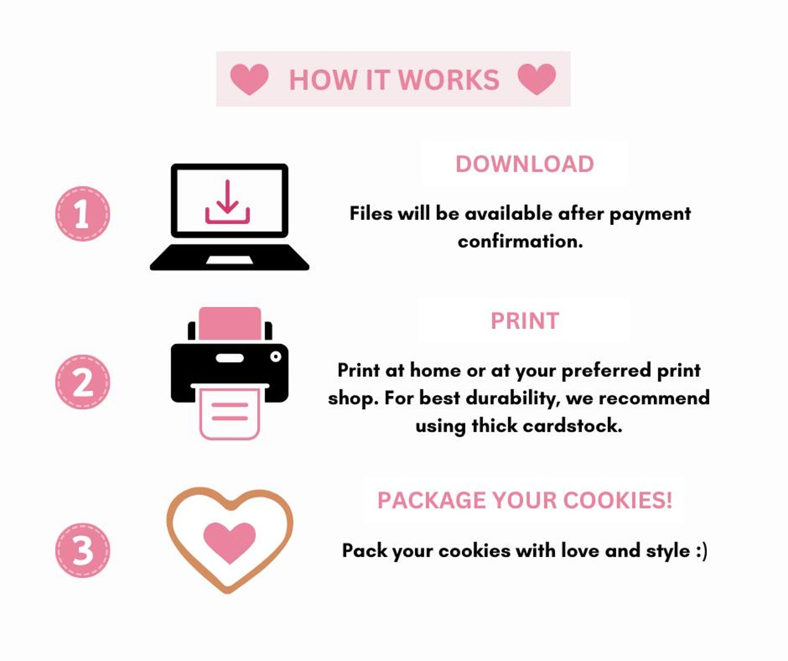 Graduation Cookie Card Printable – Congrats Grad Gift Tag – Instant ...