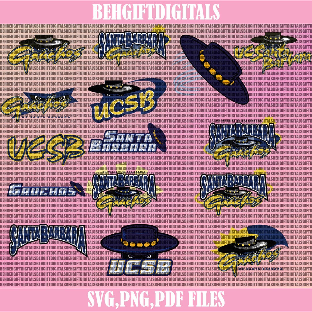 Gauchos SVG, UCSB, Santa Barbara , College, Football, Athletics ...