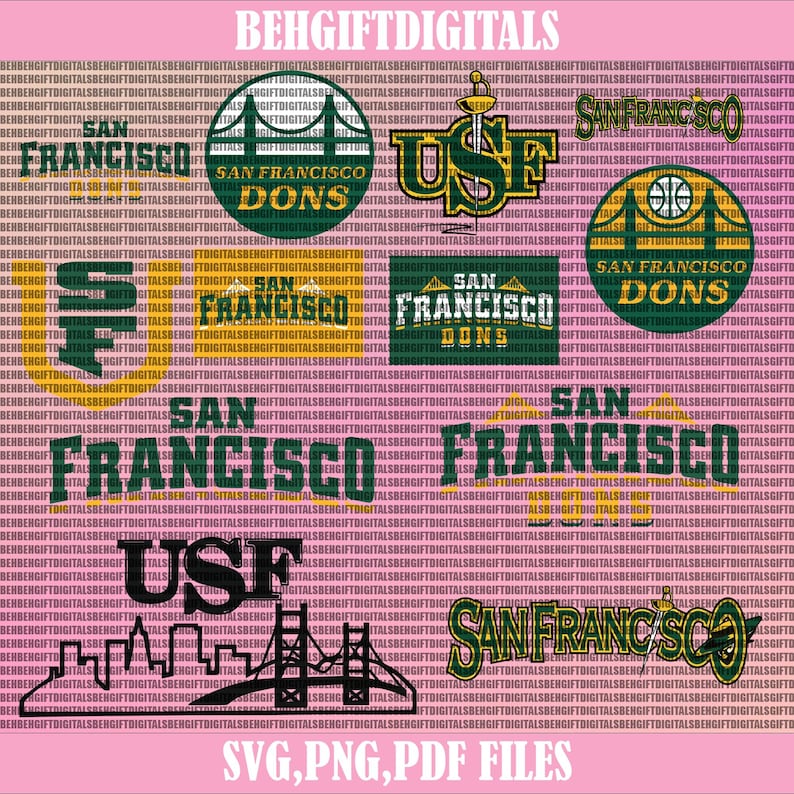 San Francisco College SVG, Dons SVG, Athletics, University, Football ...