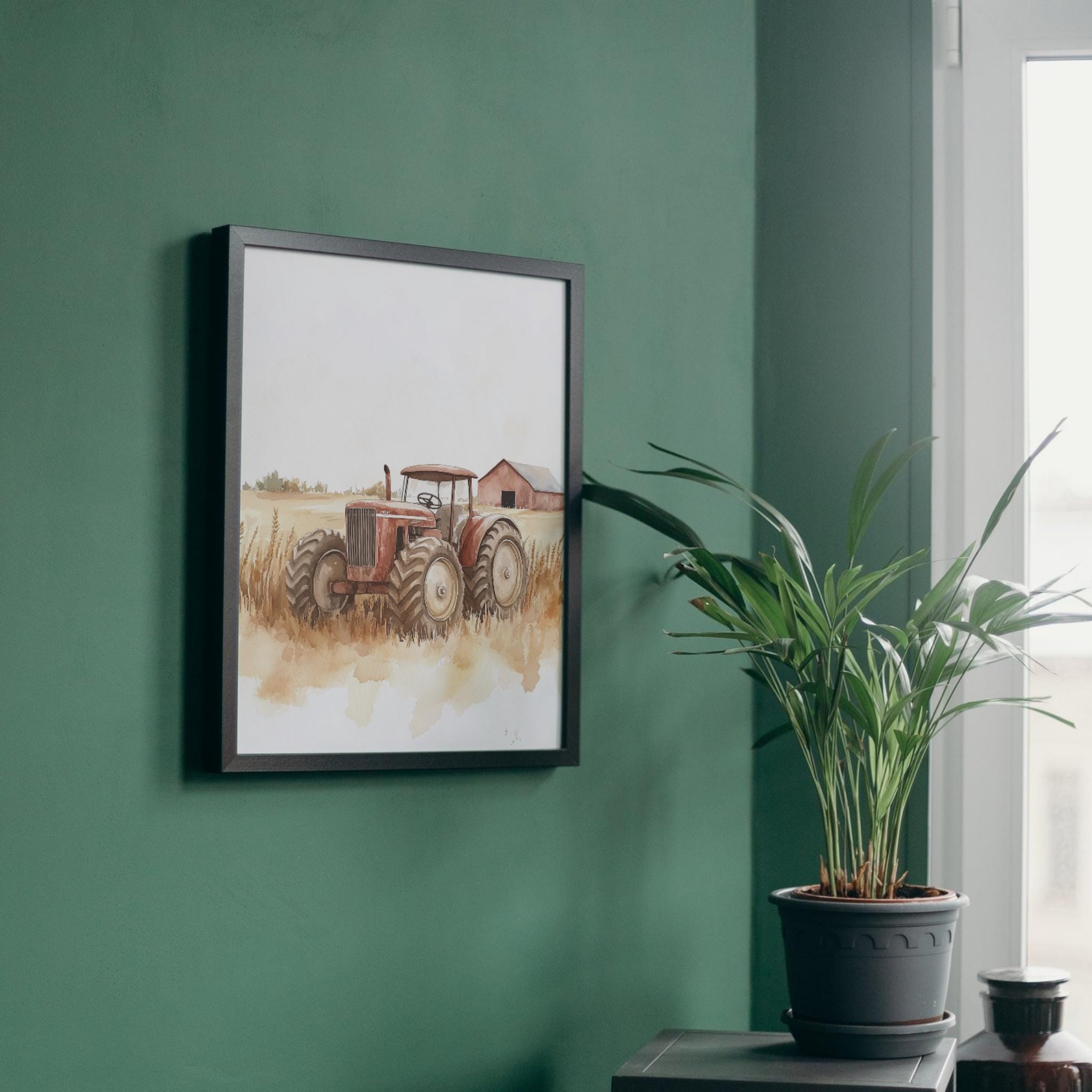 Charming Farm Nursery Prints, Rustic Barnyard Wall Decor, Vintage Style ...