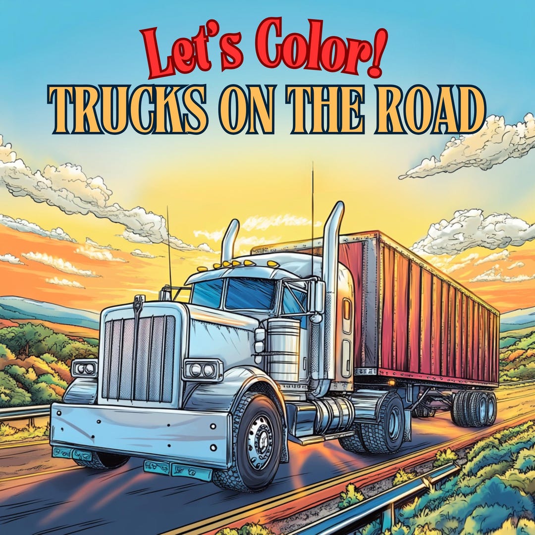 25 Truck Heavy Vehicle Coloring Pages | Printable Coloring Book for ...