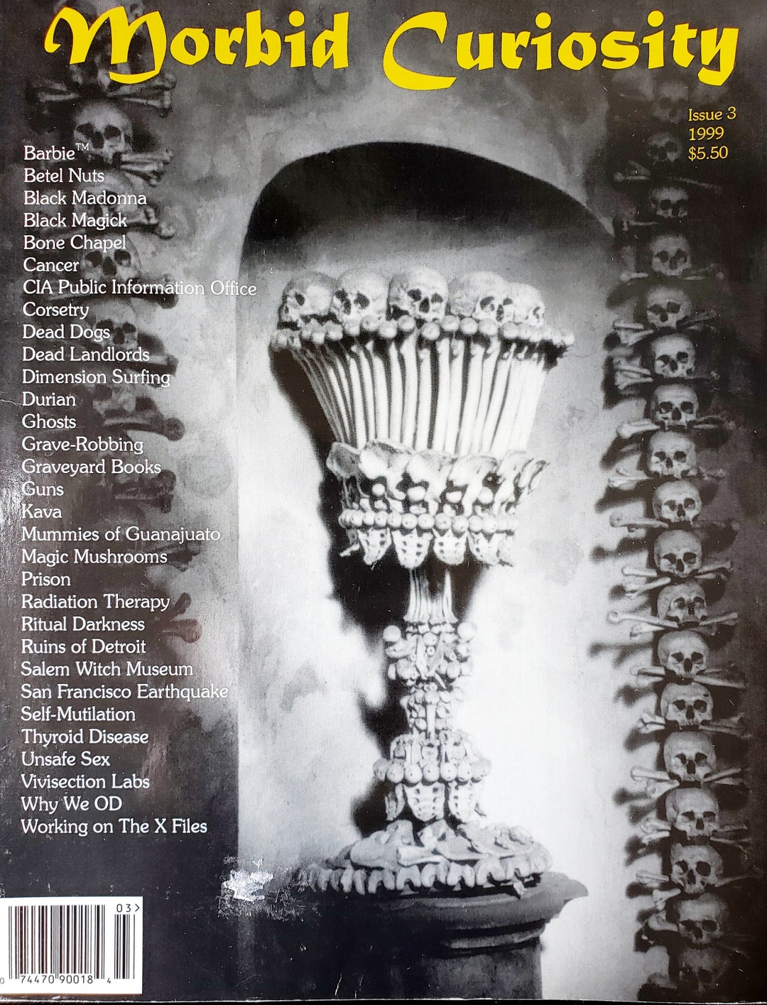 Morbid Curiosity Magazine Issue 3 1999 90s Vintage Barbie Witches X ...