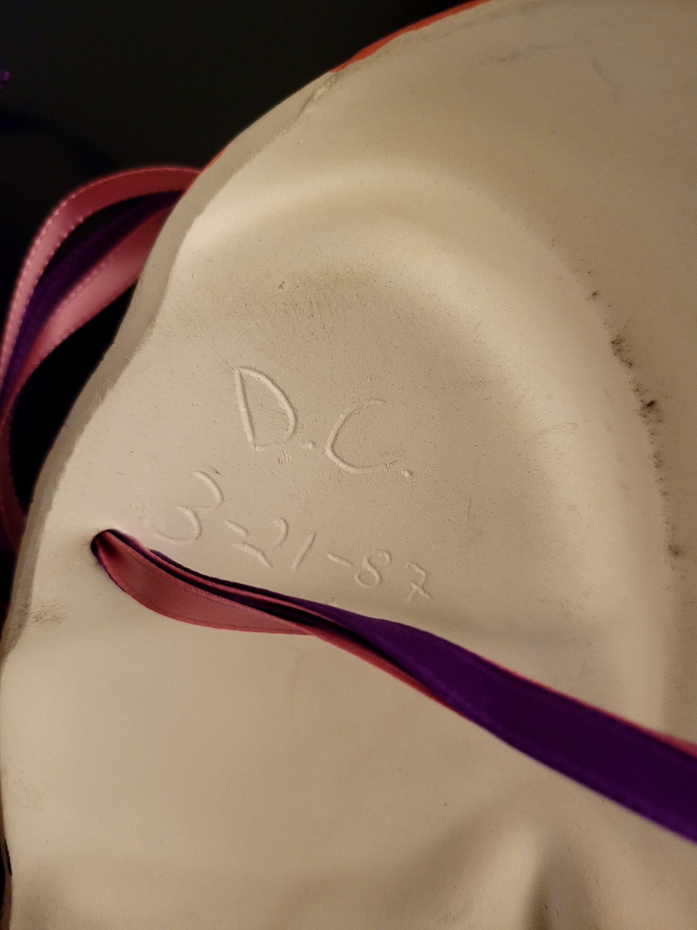 80s Vintage Cyberpunk Clay Art Mask Twins in Sunglasses Signed Hand ...