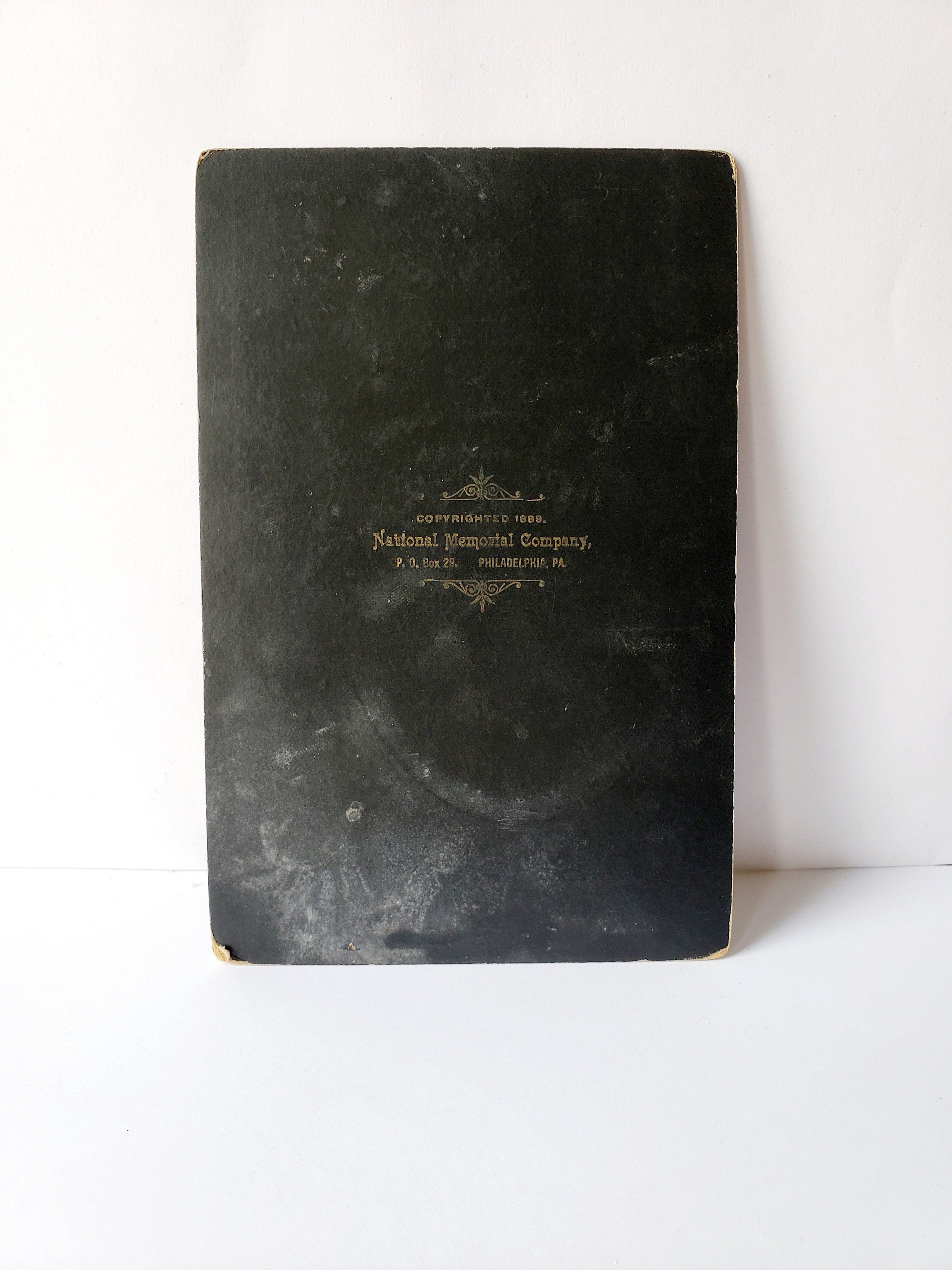 Poor Duncan 1890 Victorian Funeral Mourning Cabinet Card - Etsy