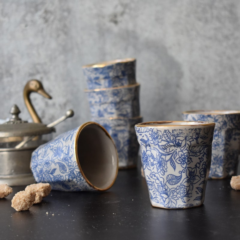 Cup & Saucer 4oz - Etsy