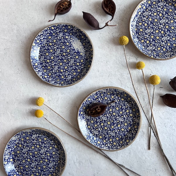 Ceramic Plate Set - Etsy