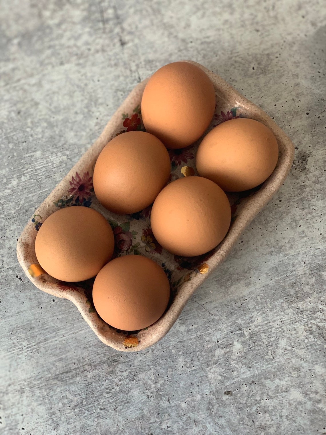 6 Egg Tray, Ceramic Egg Tray, Housewarming Gift, Unique Handmade Gift ...