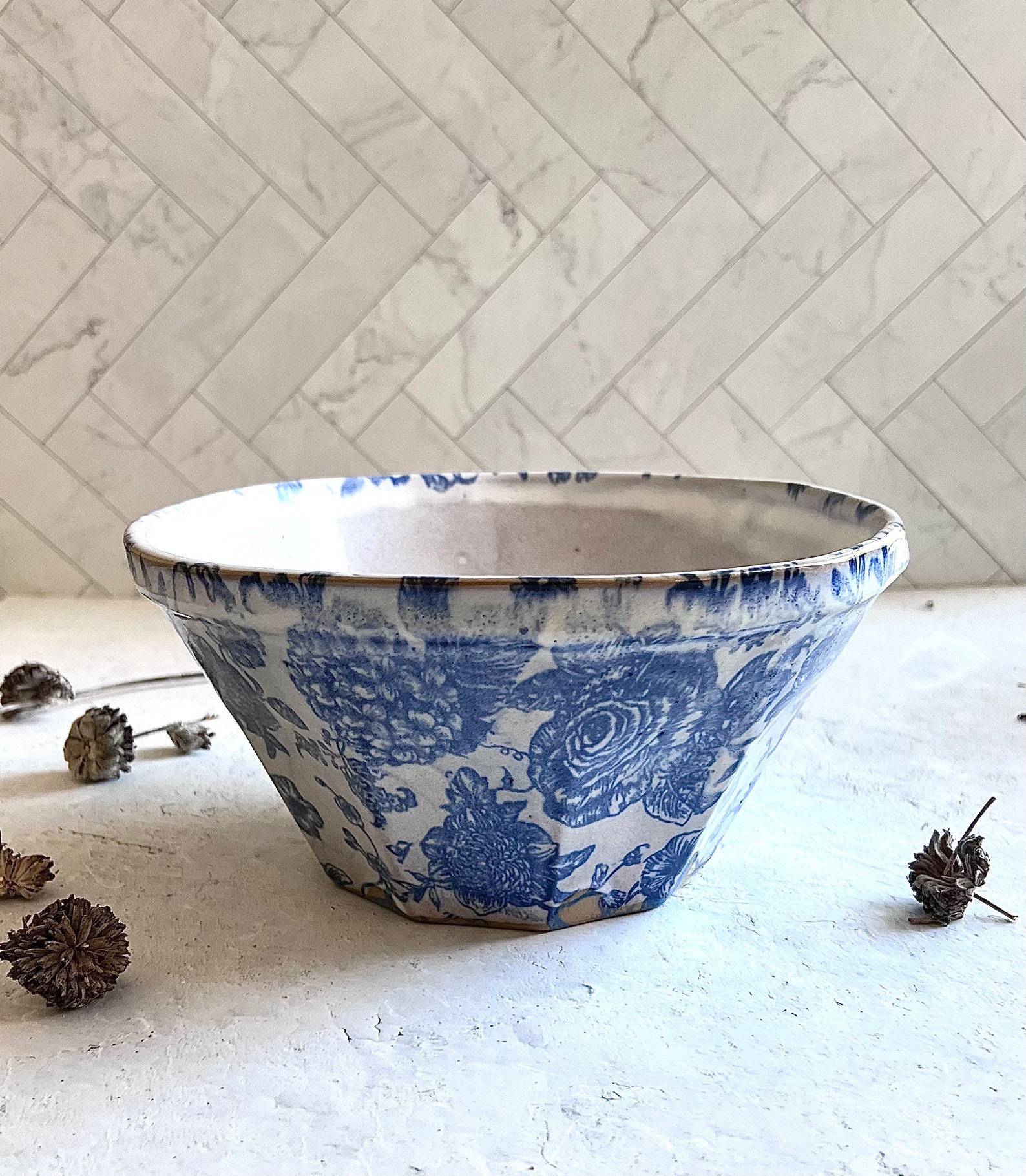 Handmade Large Ceramic Serving Bowl Pottery Salad Bowl - Etsy
