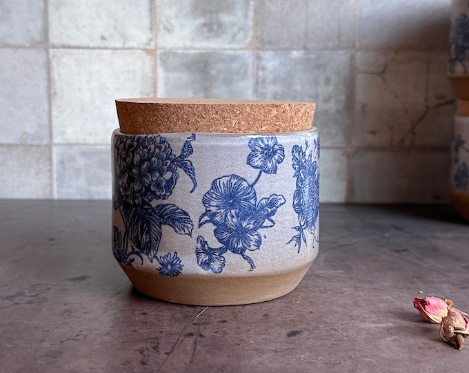 Ceramic Sugar Bowl, Rustic Sugar Jar, Pottery Sugar Bowl, Ceramic Jar ...