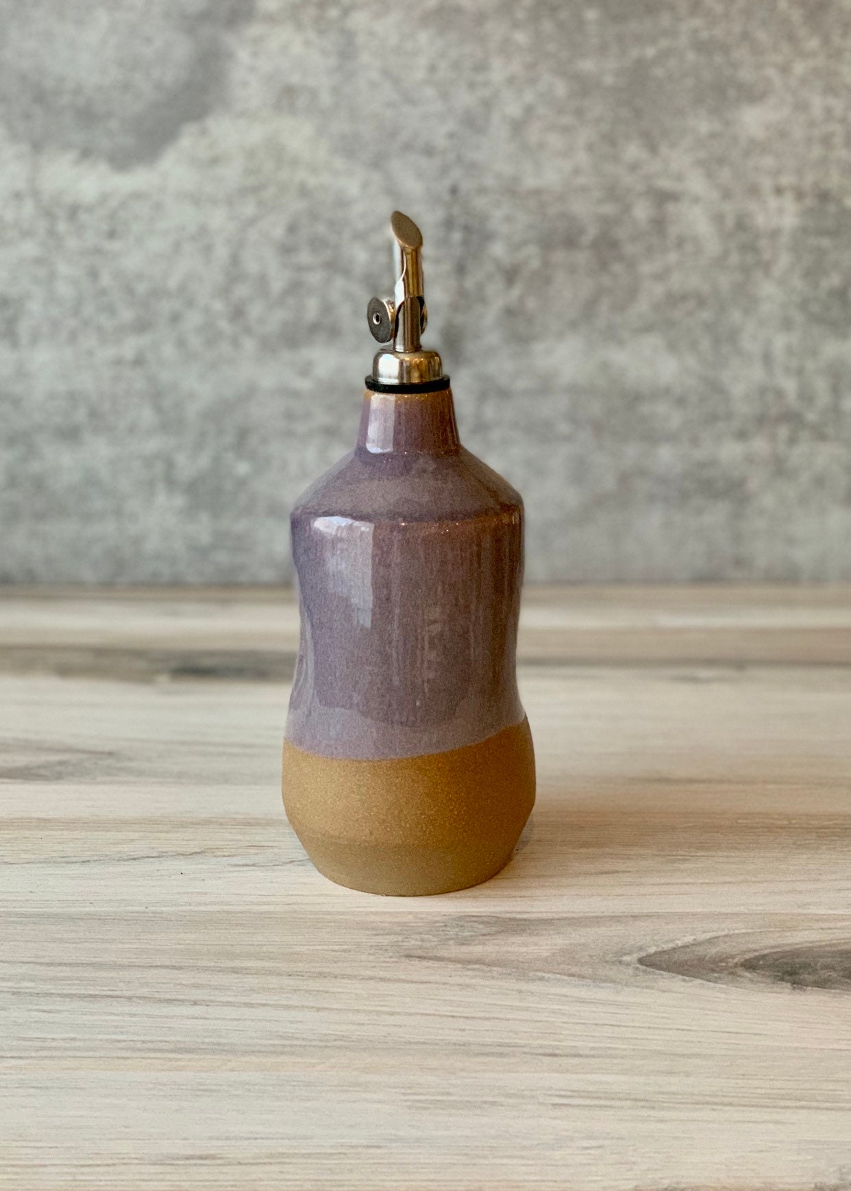 Large Ceramic Oil Bottle Rustic Farm House Decor Olive Oil | Etsy UK