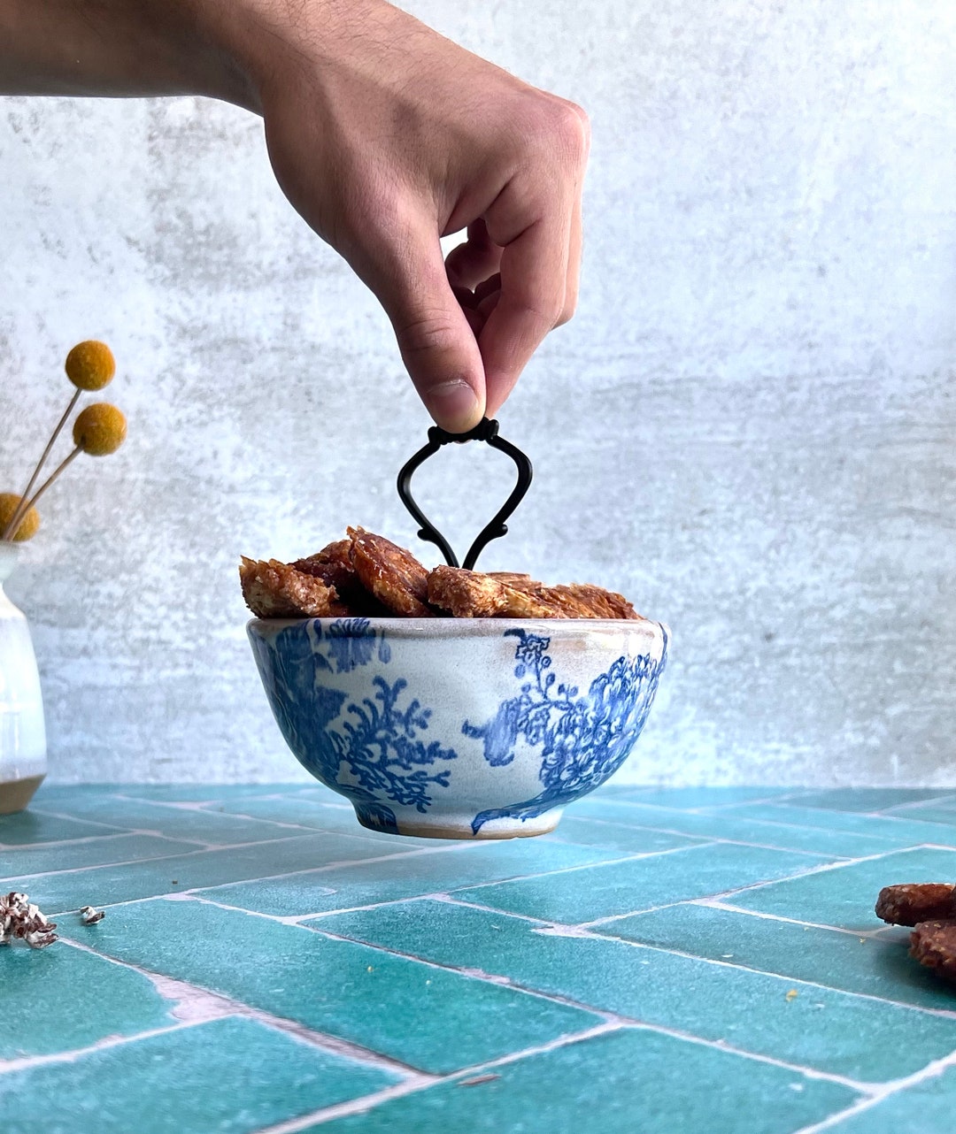 Rustic Snack Bowl, Ceramic Nut Dish, Candy Bowl, Housewarming Gift - Etsy