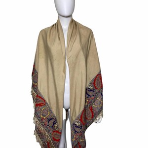 1830s Fold Over Shawl in Silk - Etsy