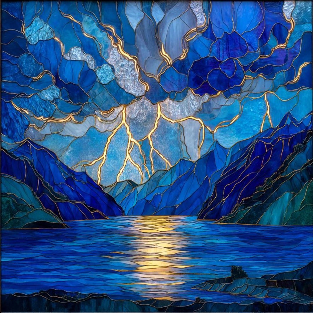 Stained Glass Window Door Film Frosted | PVC Free | Custom Size ...