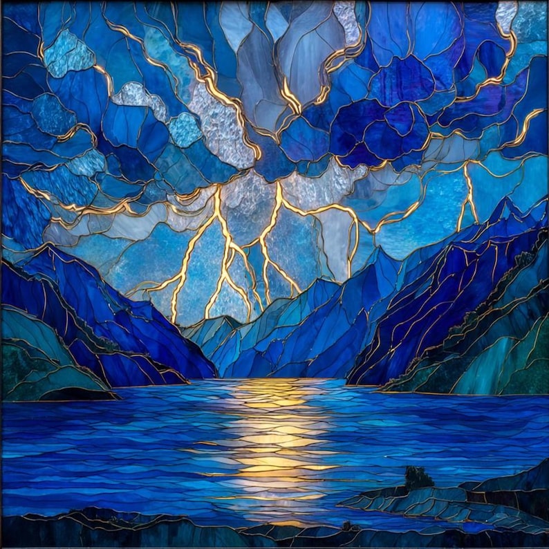 Stained Glass Window Door Film Frosted | PVC Free | Custom Size ...