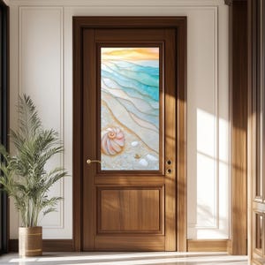 Stained Glass Window Door Film Frosted | PVC Free | Custom Size ...