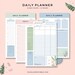 Journal Planner, Printable Planner, Daily Planner, Weekly Planner ...