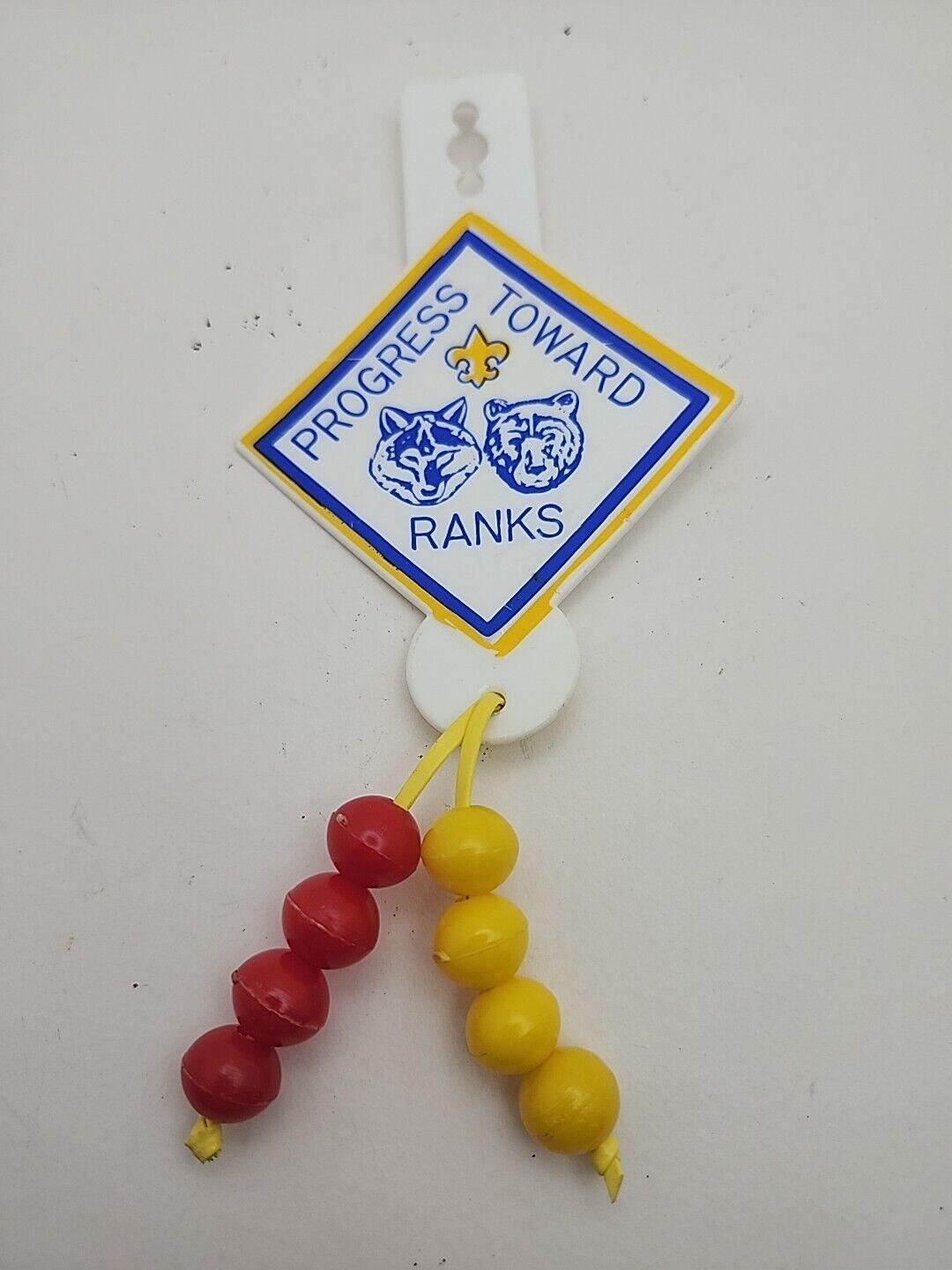 BSA Boy Scouts of America Cub Scout Progress Toward Ranks Pocket Badge ...